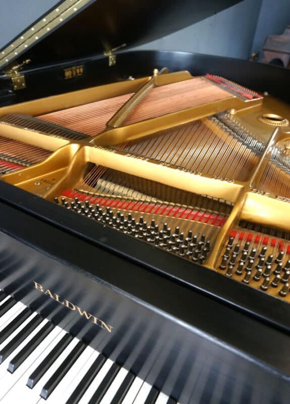 Baldwin Model R Artist Series Baby Grand Piano Ebony Black - Cameron Piano