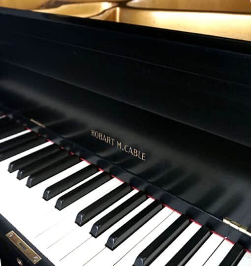 Cable Baby Grand Piano Ebony Black, Matching Bench - Cameron Piano